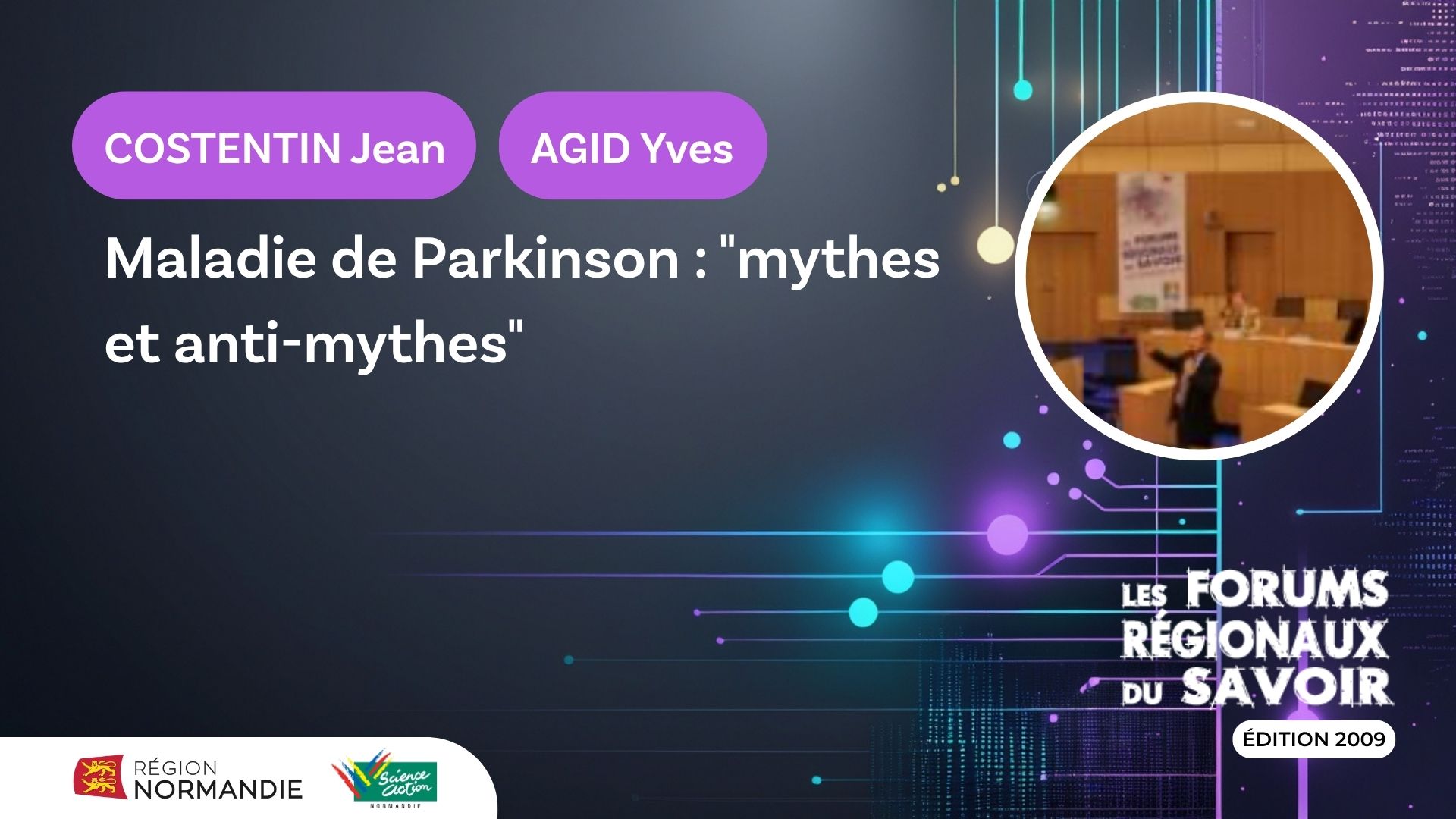 Yves Agid et Jean Costentin - maladie de Parkinson : “mythes et anti ...
